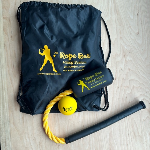 Rope Bat | Other | New Rope Bat Hitting System Baseball Training With 1 ...
